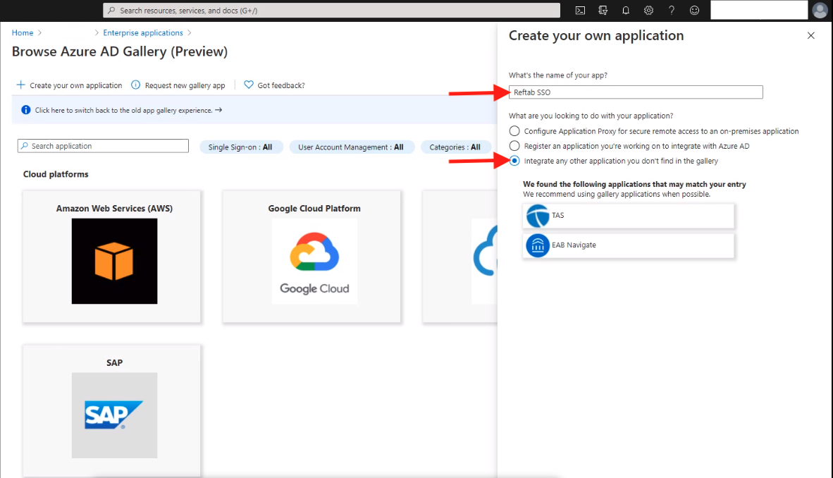 Azure Active Directory Integration With Saml Sso Reftab Blog